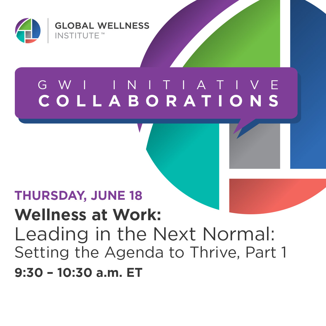 GWI Workplace Wellbeing Initiative Collaborations